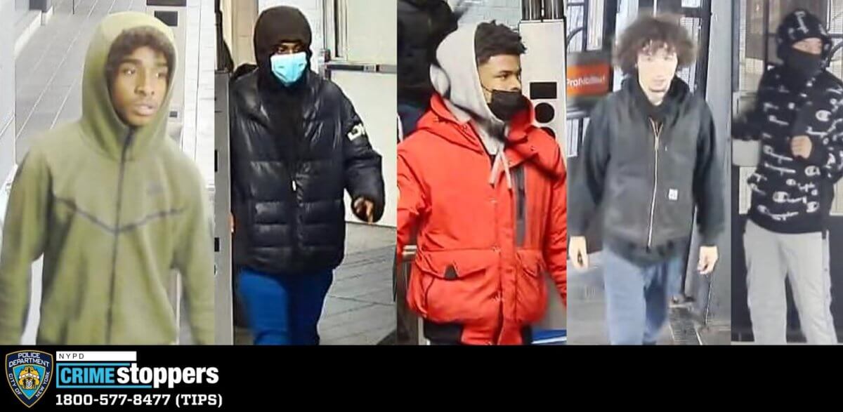 Group of suspects wanted for violently robbing two men in Midtown ...