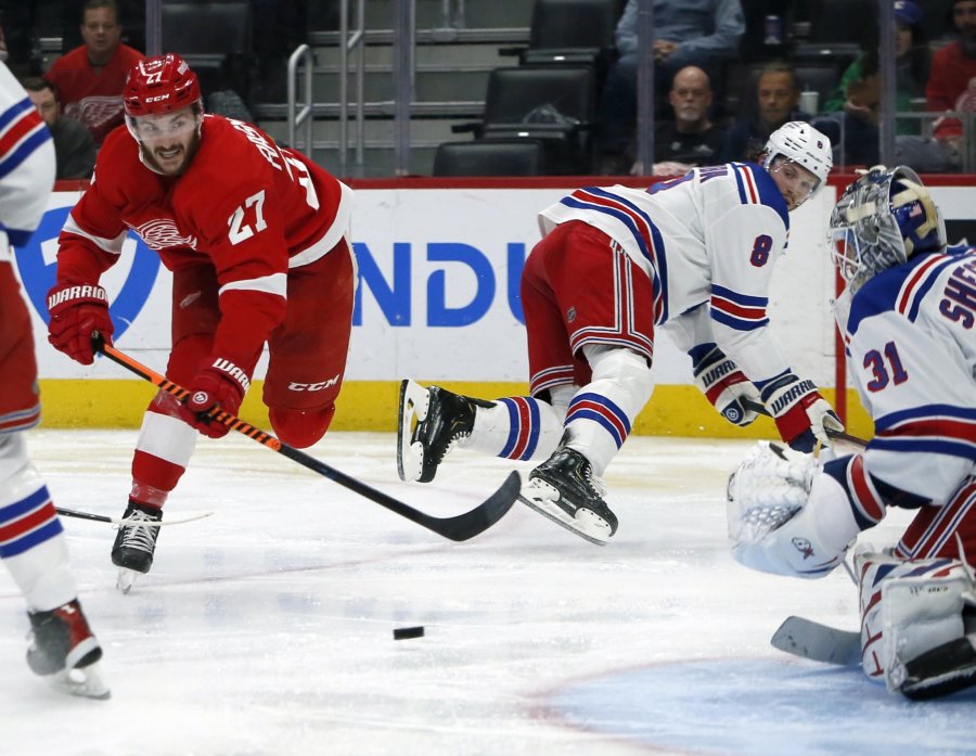 Rangers can’t send Julien Gauthier back down to minors after strong ...
