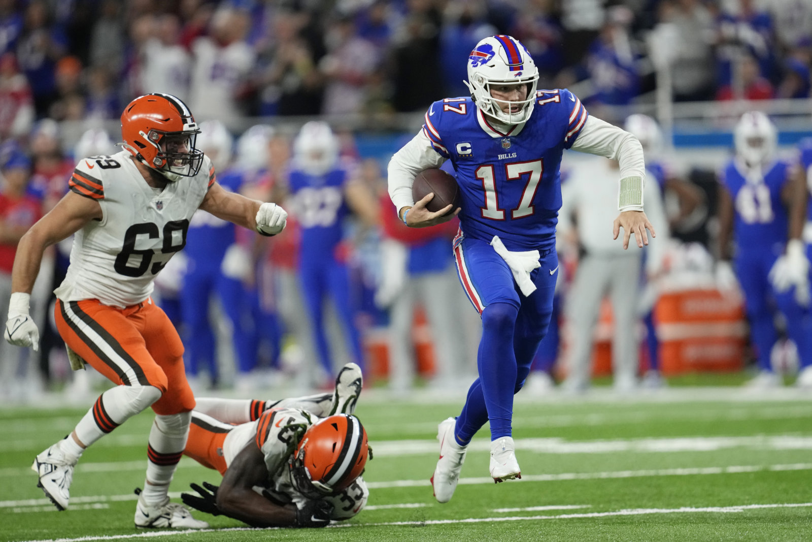 Buffalo Bills Week 11 position grades: Running game shines in win over ...