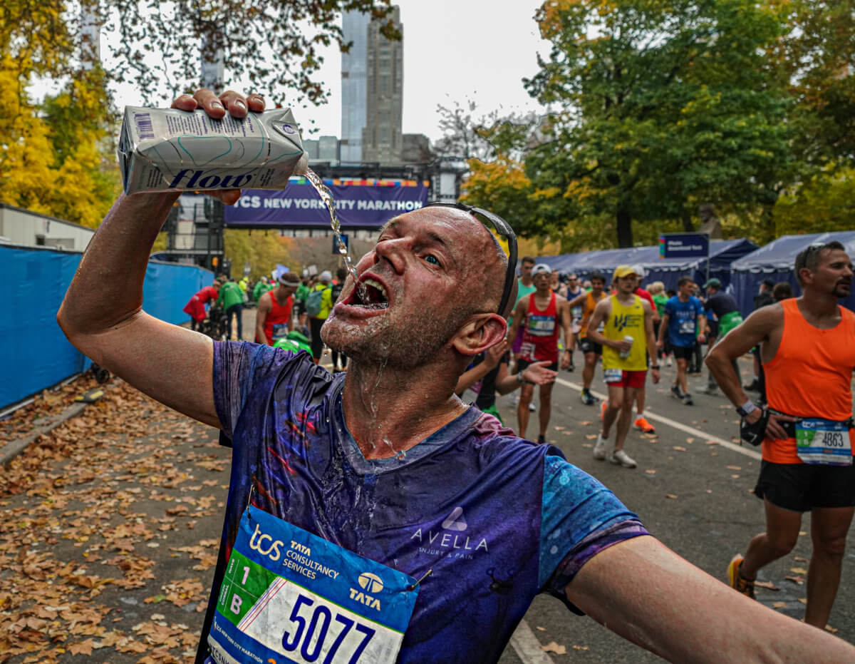 Exhaustion and elation: NYC Marathon finish line evokes range of ...