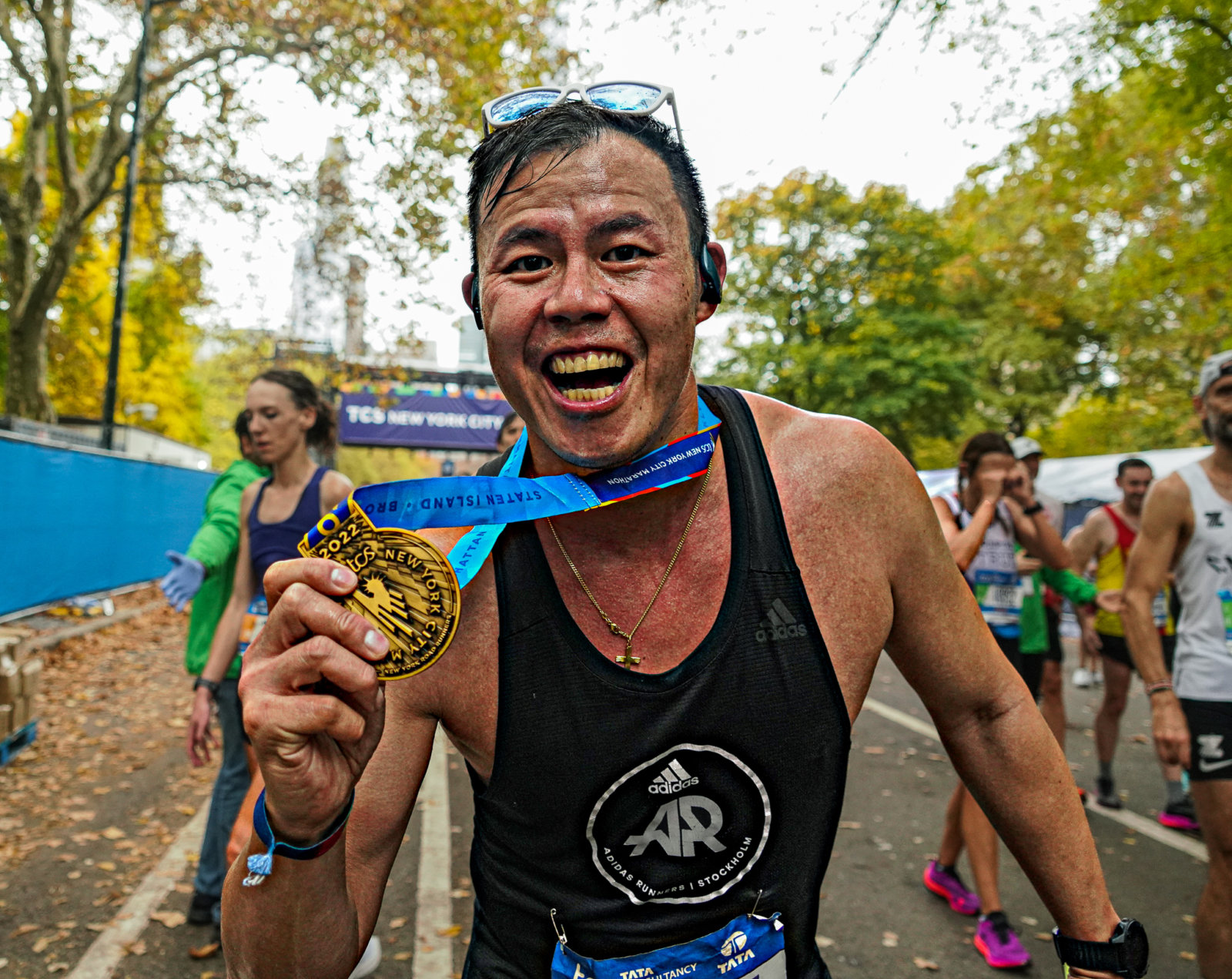 Exhaustion and elation: NYC Marathon finish line evokes range of ...