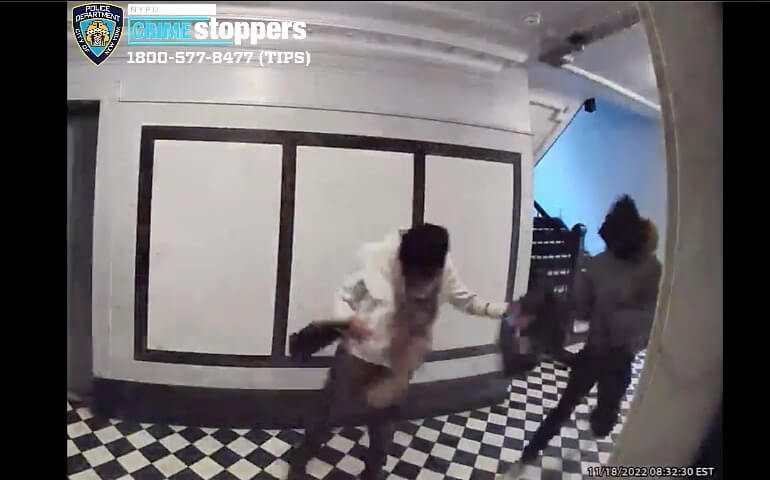 SEE IT: Bronx brute assaults senior while stealing bag in apartment building | amNewYork