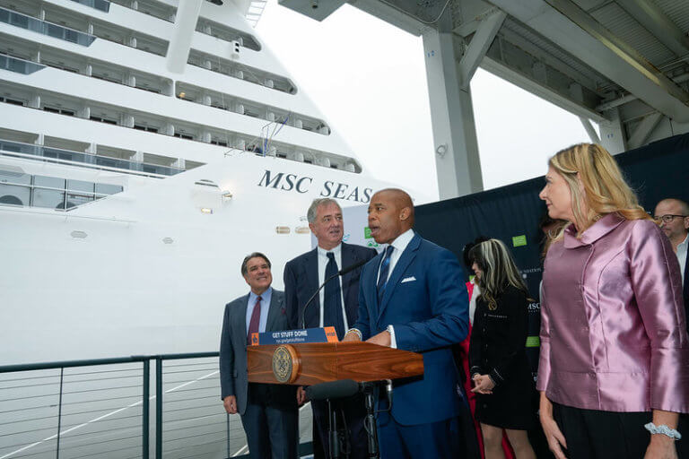 MSC cruises will run year-round out of Brooklyn, generating $102 ...