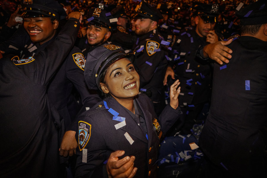 NYPD welcomes hundreds of new multicultural officers at Manhattan ...