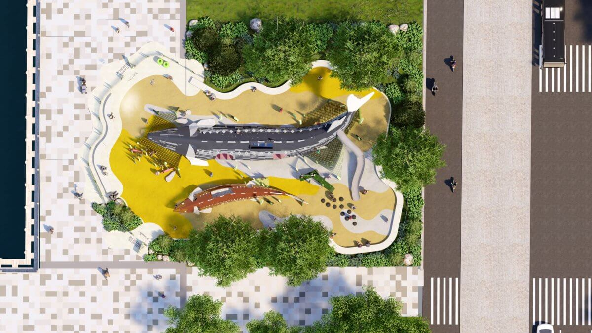 Ground breaks on new science-themed playground at Hudson River Park ...