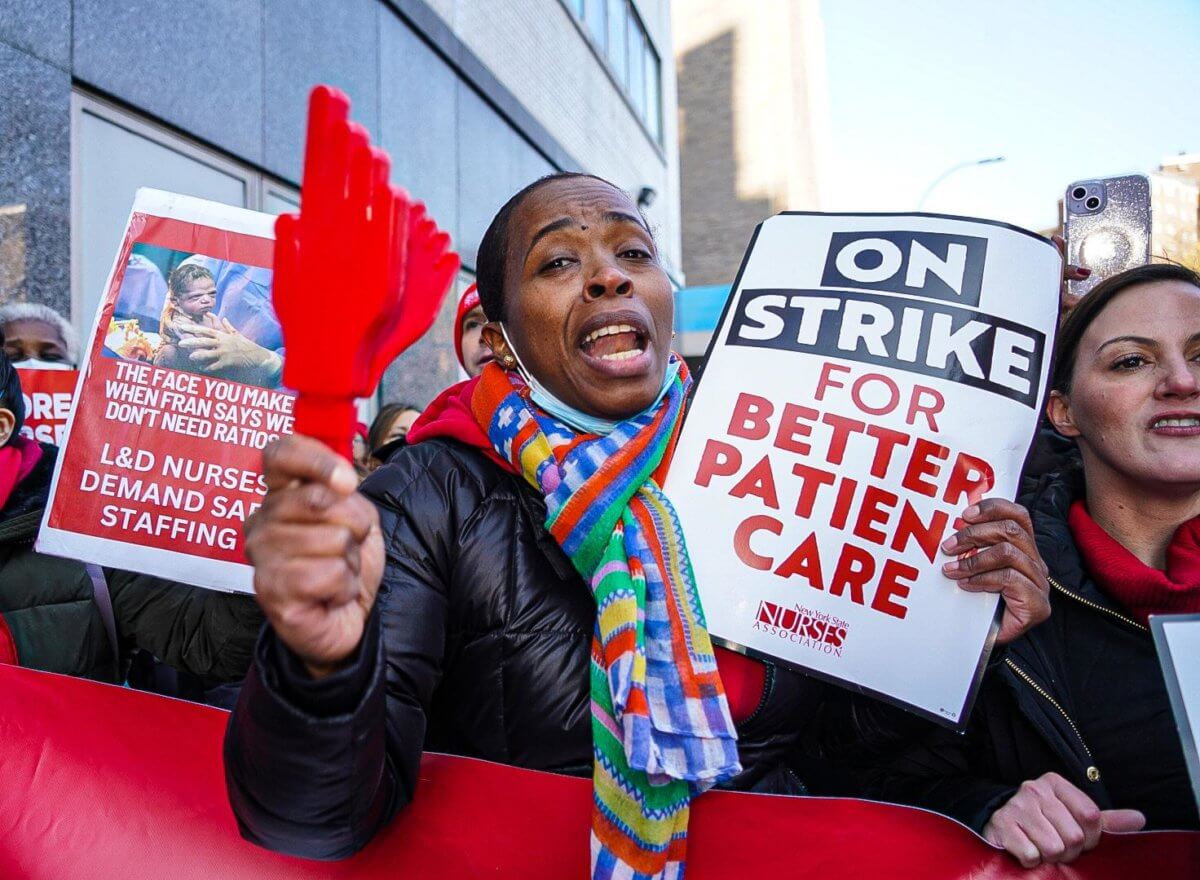 NURSES STRIKE: NYSNA, Mount Sinai contract agreements break down as picket rages on | amNewYork