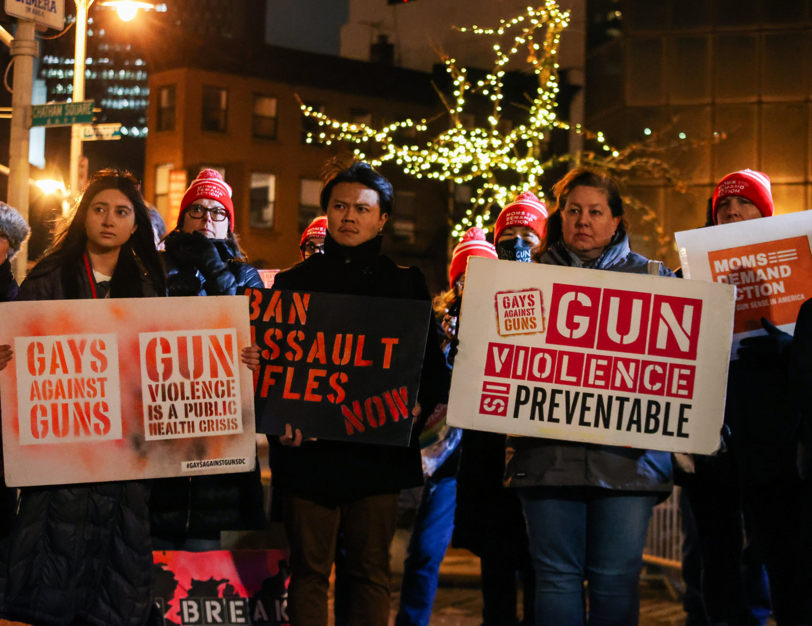 Anti-gun activists march through Lower Manhattan in memory of those ...