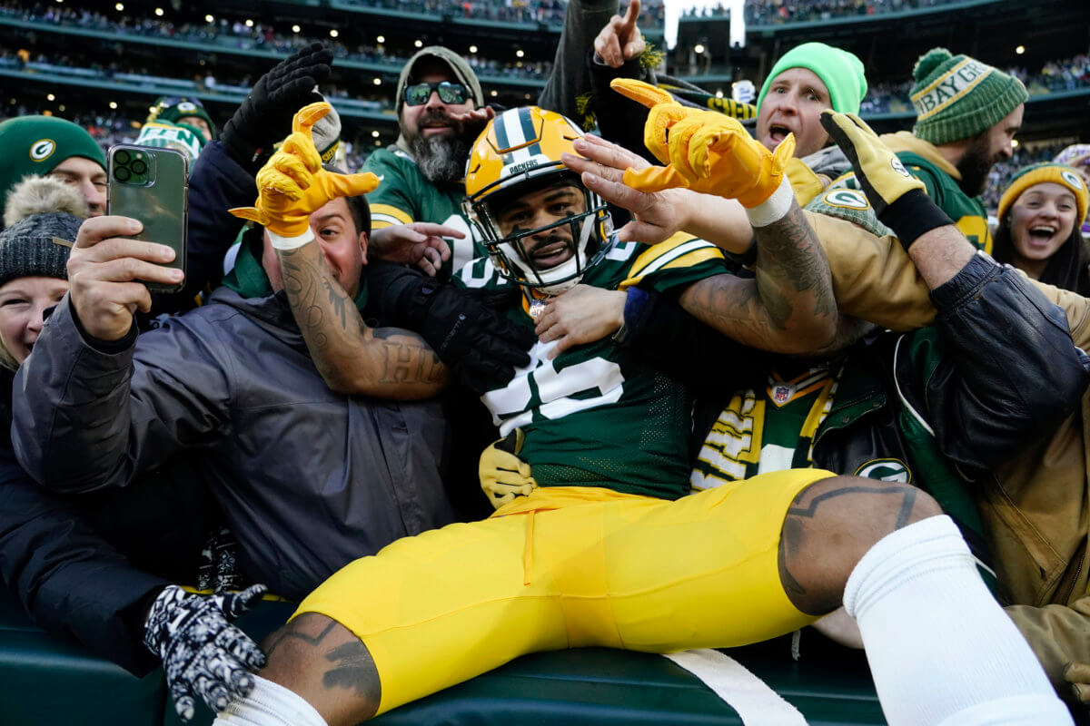 Green Bay Packers Vs Detroit Lions Sunday Night Football Week 18