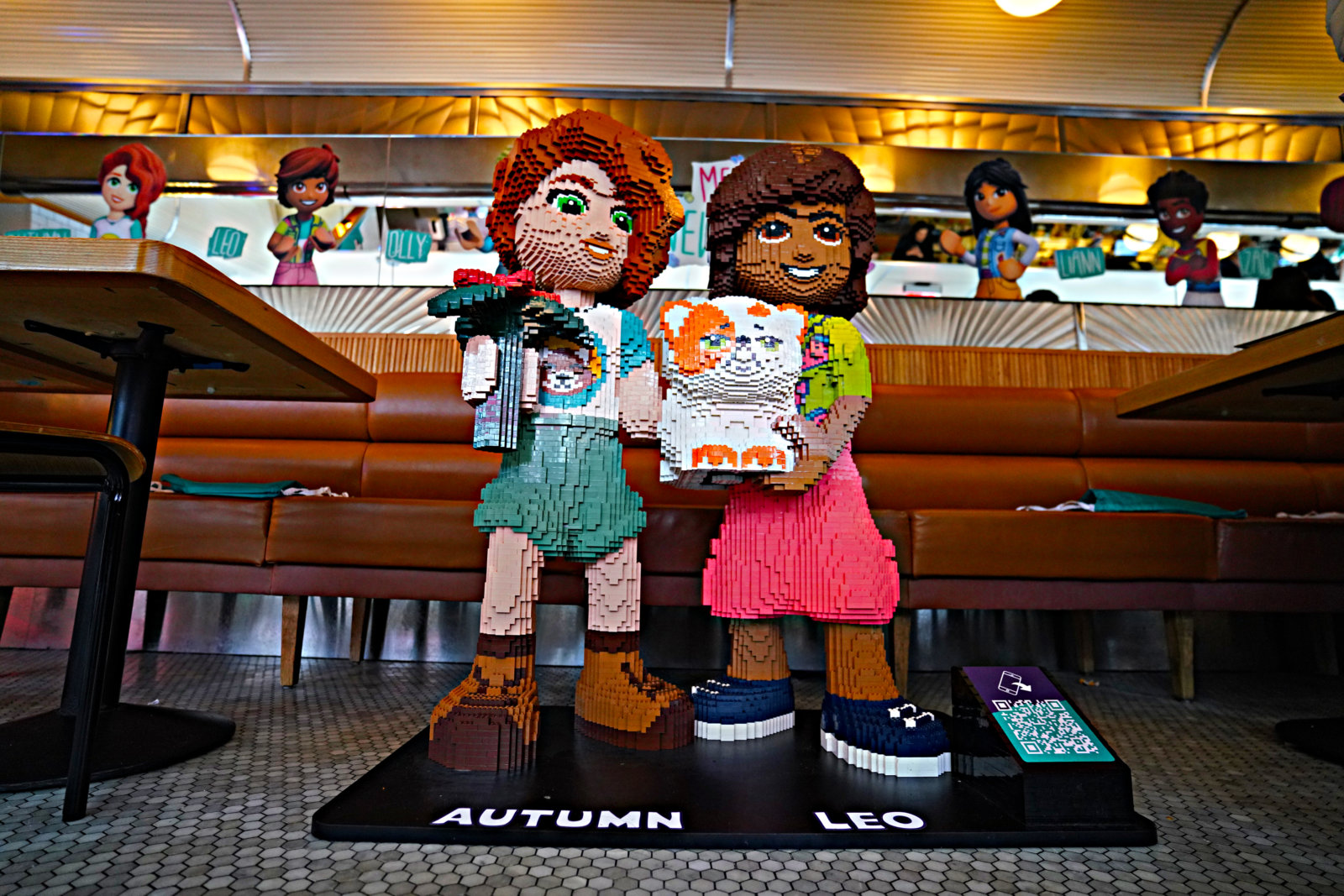 SEE IT: Lego gives iconic Empire Diner in Chelsea a family-friendly ...
