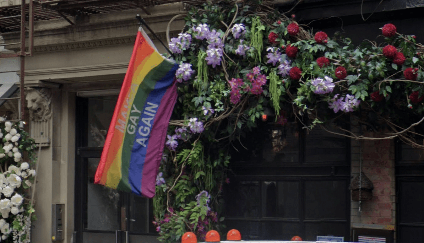 Arsonist sought after burning of Pride flag outside SoHo restaurant ...