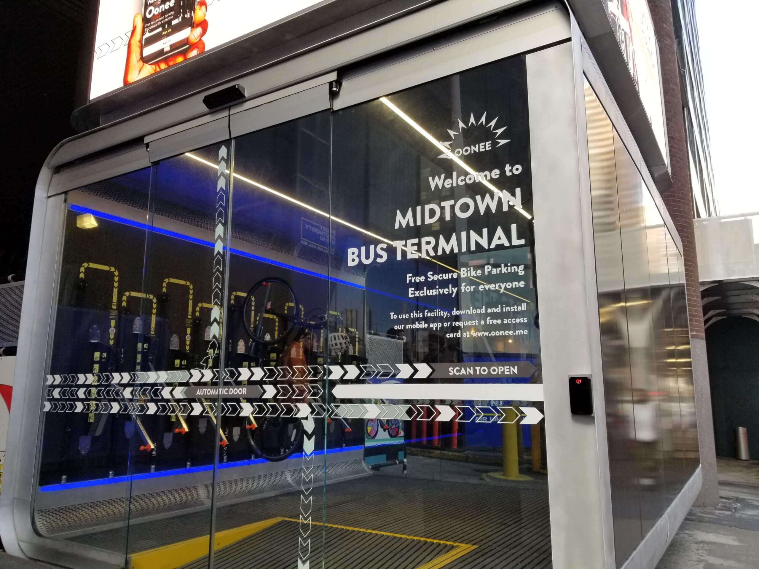 Port Authority Reveals Free Bike Parking Pod