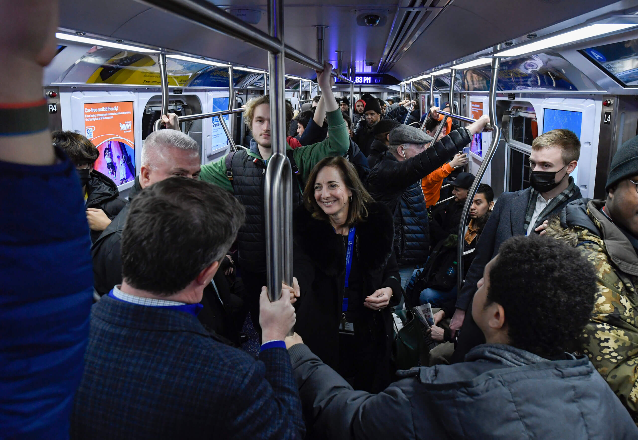 New R211 Subway Cars Begin Service on the A Line