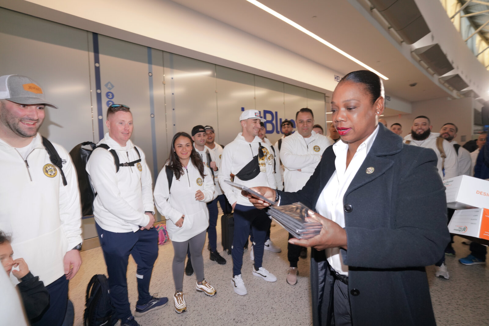 NYPD baseball team travels to Colombia to play ball and donate sports ...