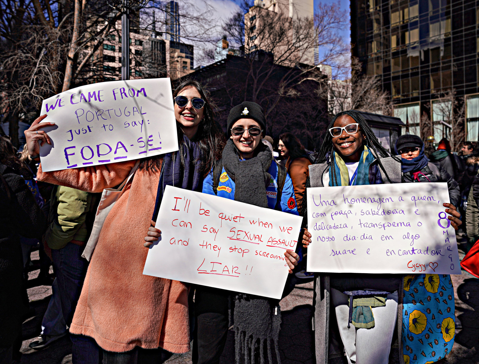 PHOTOS: Over one hundred mark International Women’s Day with rally ...