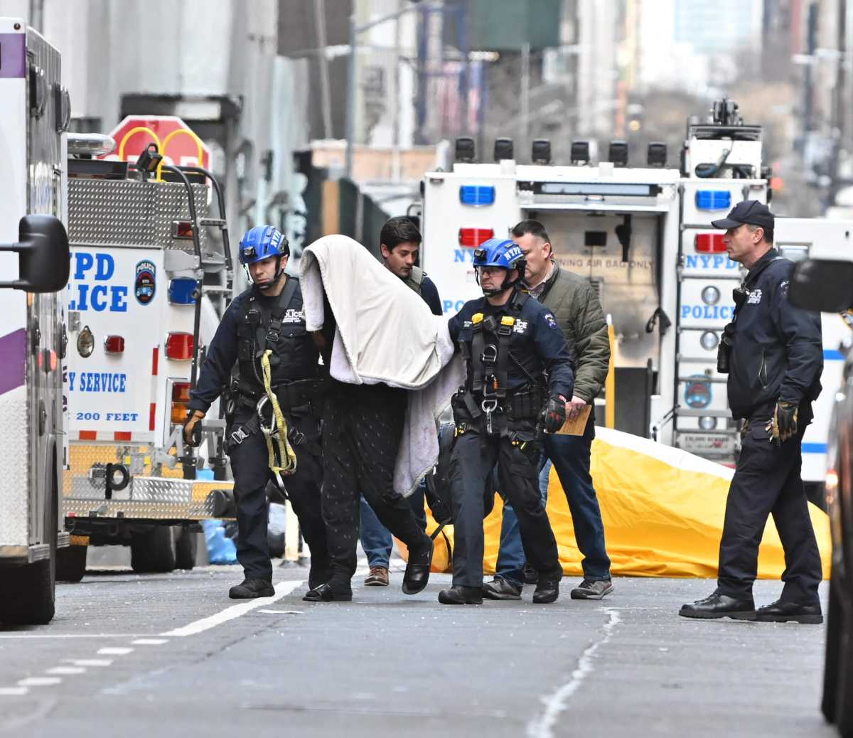 FBI Warrant Leads to Midtown Emergency Response