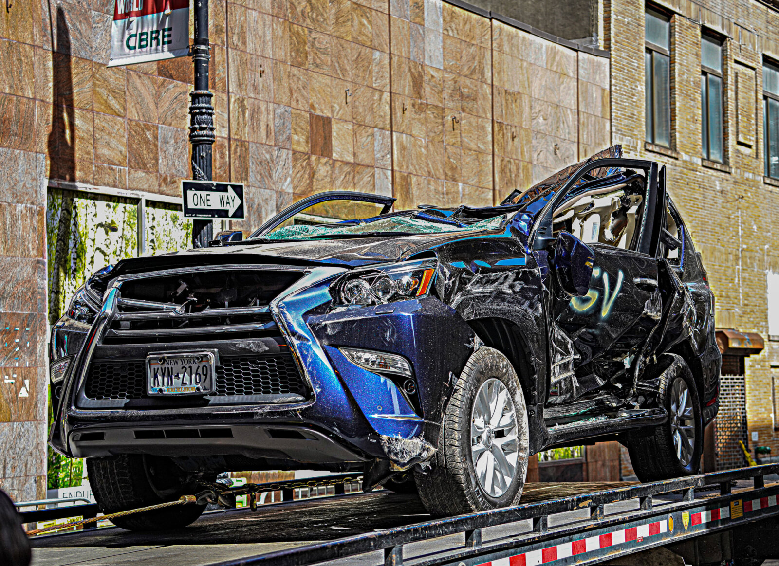 Parking garage collapse: Demolition continues in Financial District ...