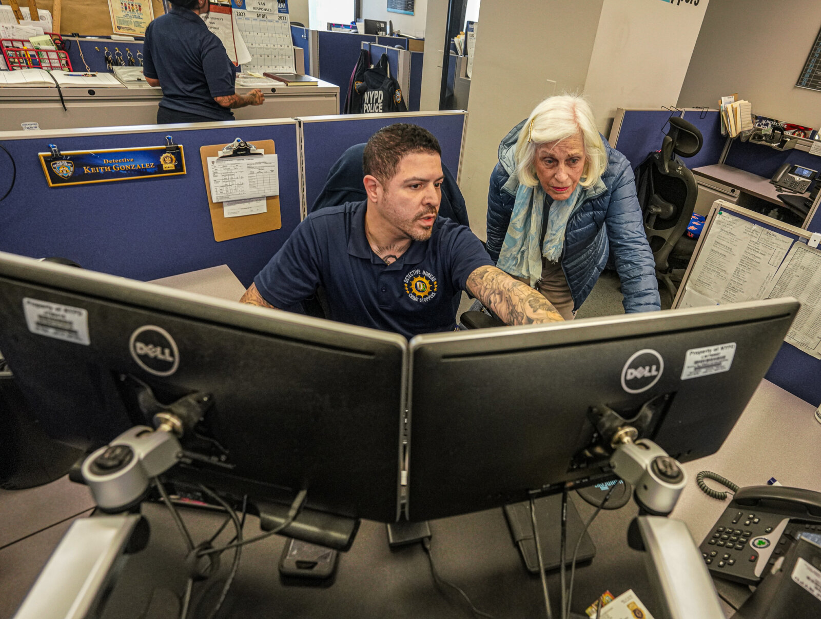 Inside Crime Stoppers’ office as new van is unveiled in Lower Manhattan ...