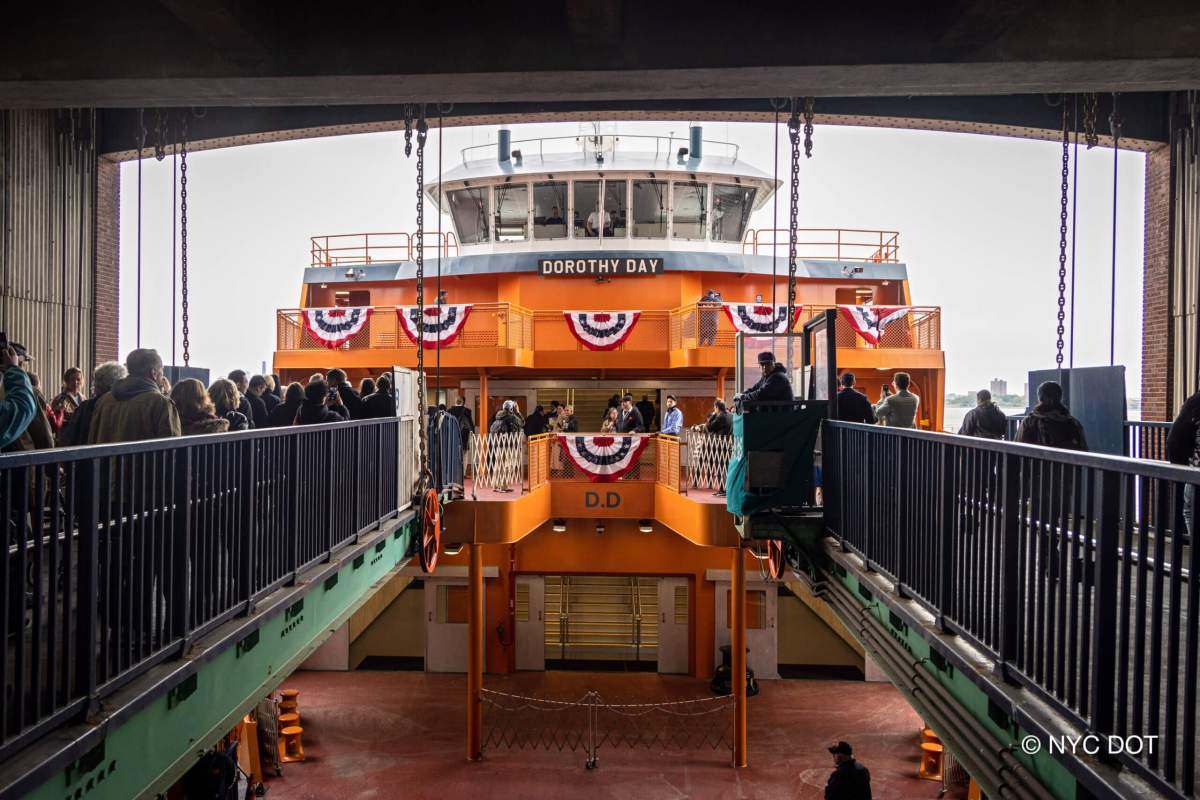 Staten Island Ferry ‘Dorothy Day’ Inaugural Ride
