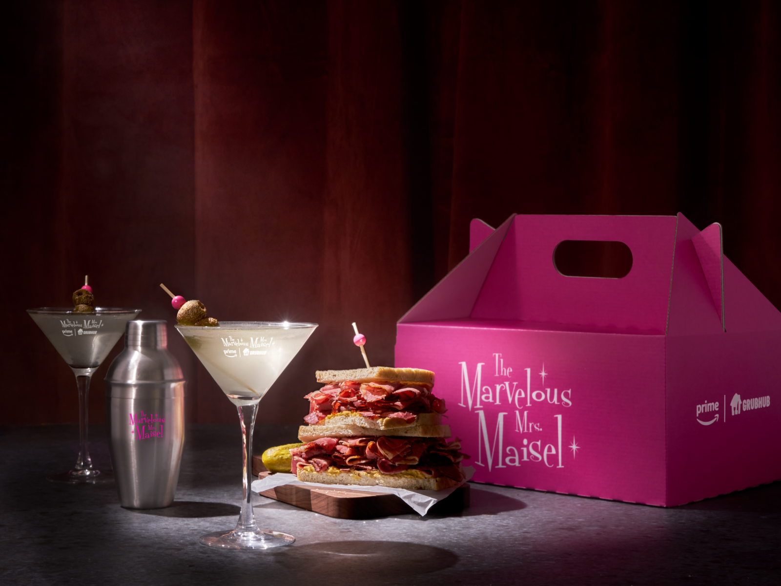 Grubhub Unveils Mrs. Maisel-Themed Martini for Final Season