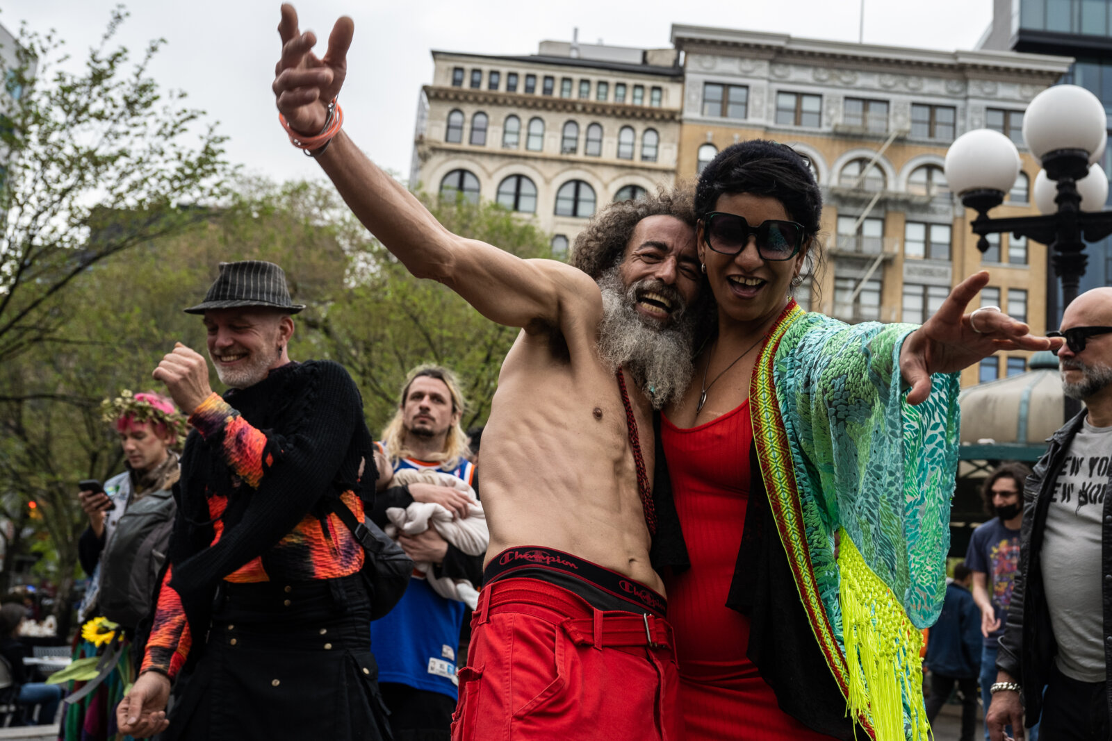 Environmental activists dance against climate and economic injustice at ...