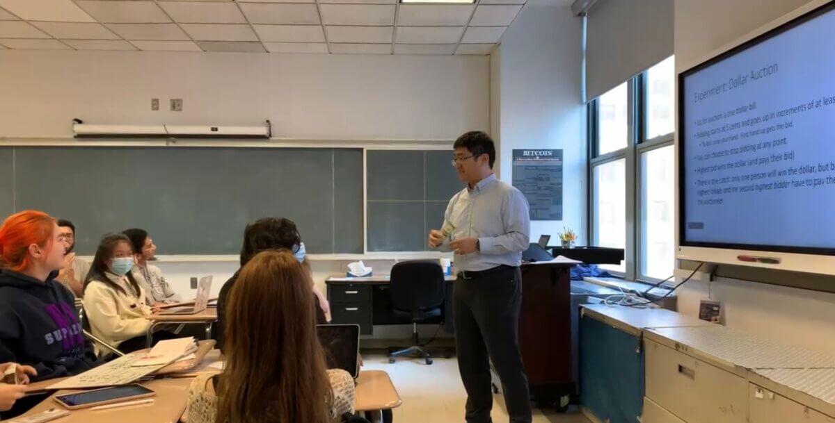 Finance class popularity at Stuyvesant HS.