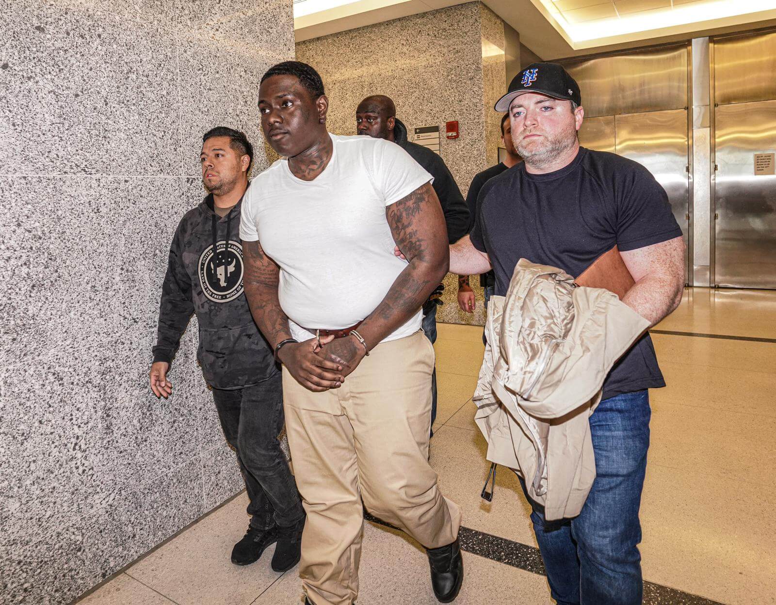 Drill rapper Sheff G among 32 reputed gang members booked in major ...