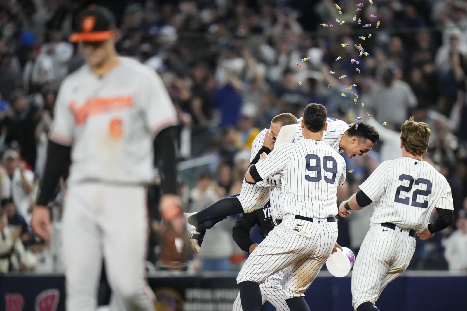Aaron Judge, Anthony Volpe lead Yankees in comeback win over Orioles ...
