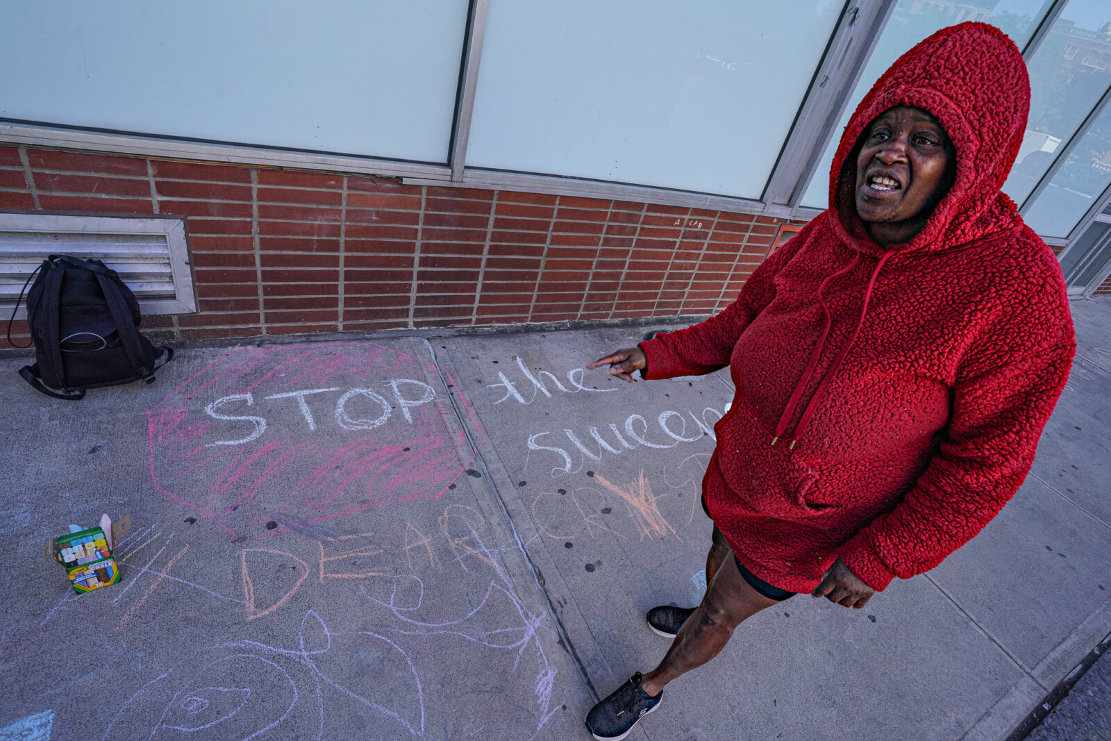 Still human: Homeless West Villager says she is being targeted by ...