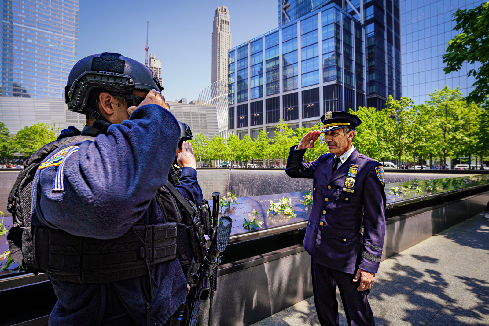 Exclusive: Most senior member of NYPD retires, signs out at 911 ...