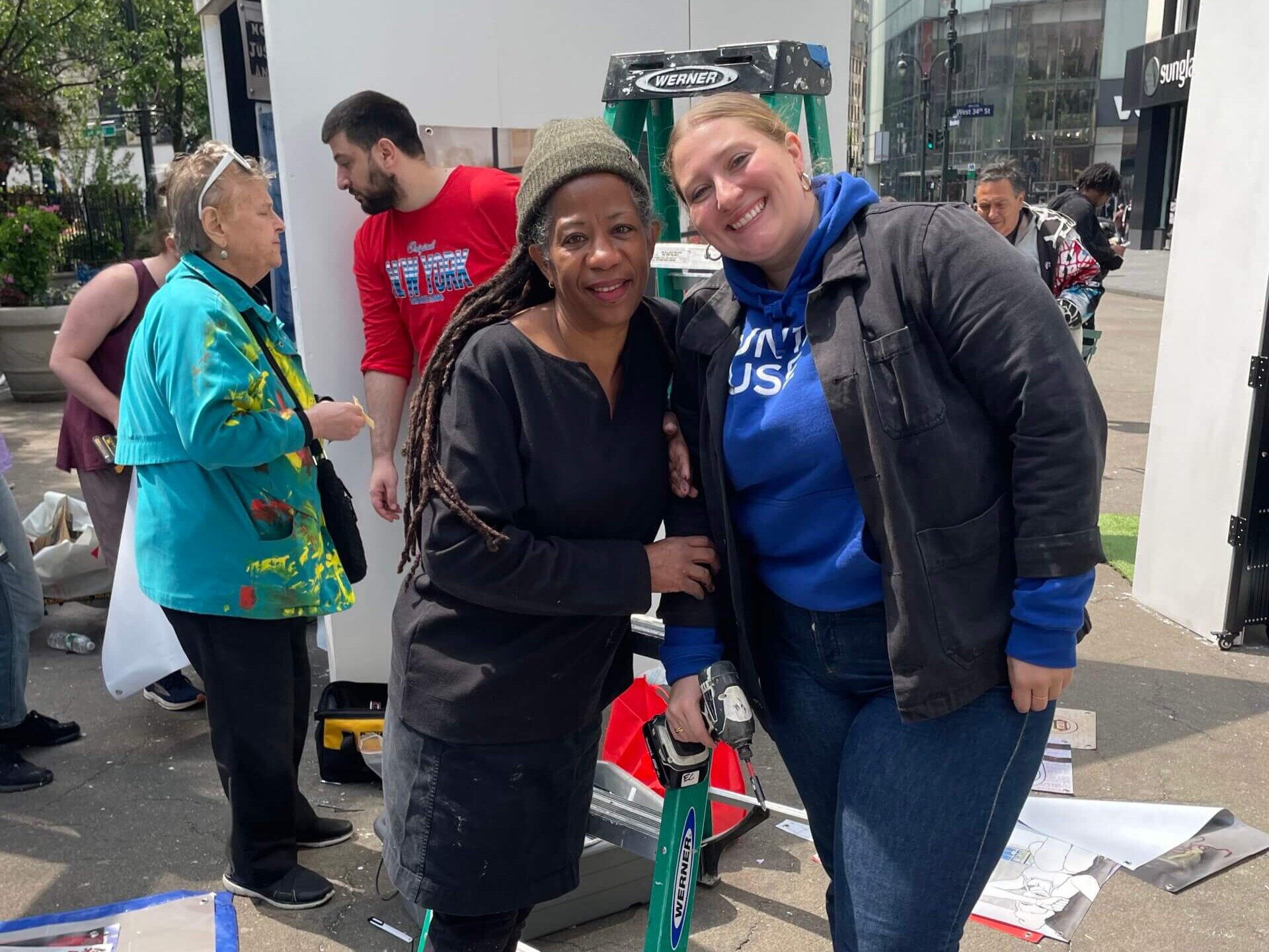 ‘A celebration of life’: Herald Square Plaza art installation marks ...