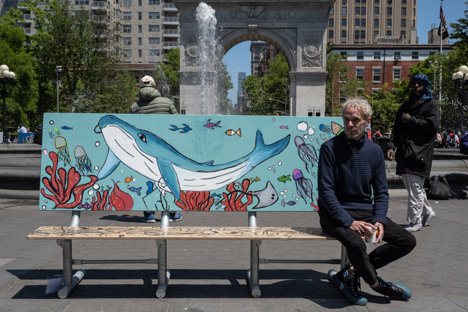 NYC Students Reveal Inspirational Park Benches