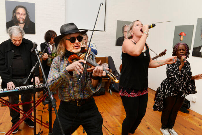 Walter Steding Exhibit Highlights Art and Music Legacy