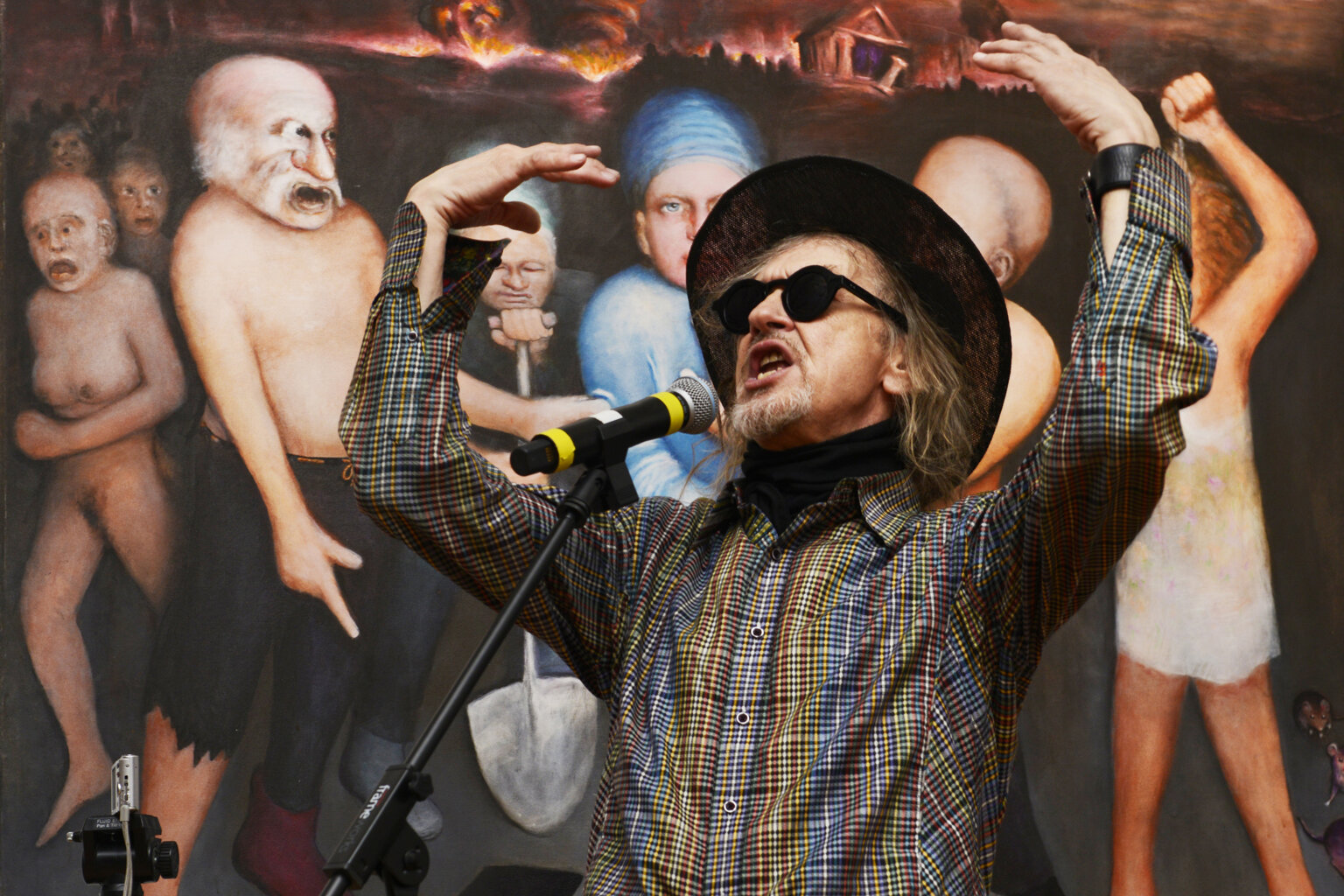 Walter Steding Exhibit Highlights Art and Music Legacy