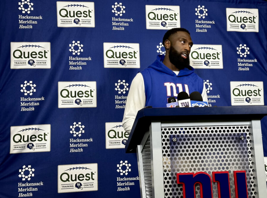 Giants wide receiver Parris Campbell is excited for fresh start in New ...