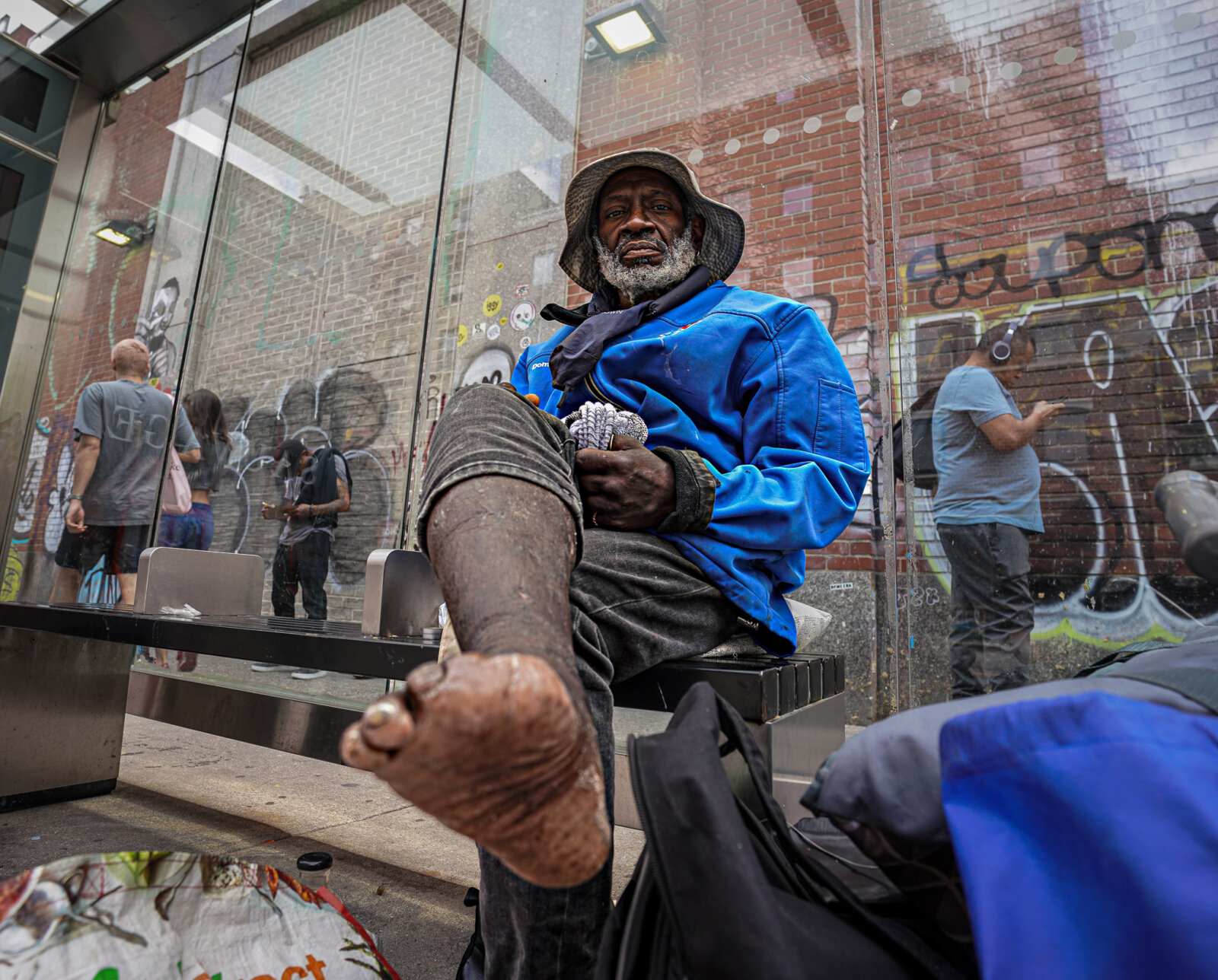 Down and out in the East Village: Disabled homeless man’s tale of woe ...