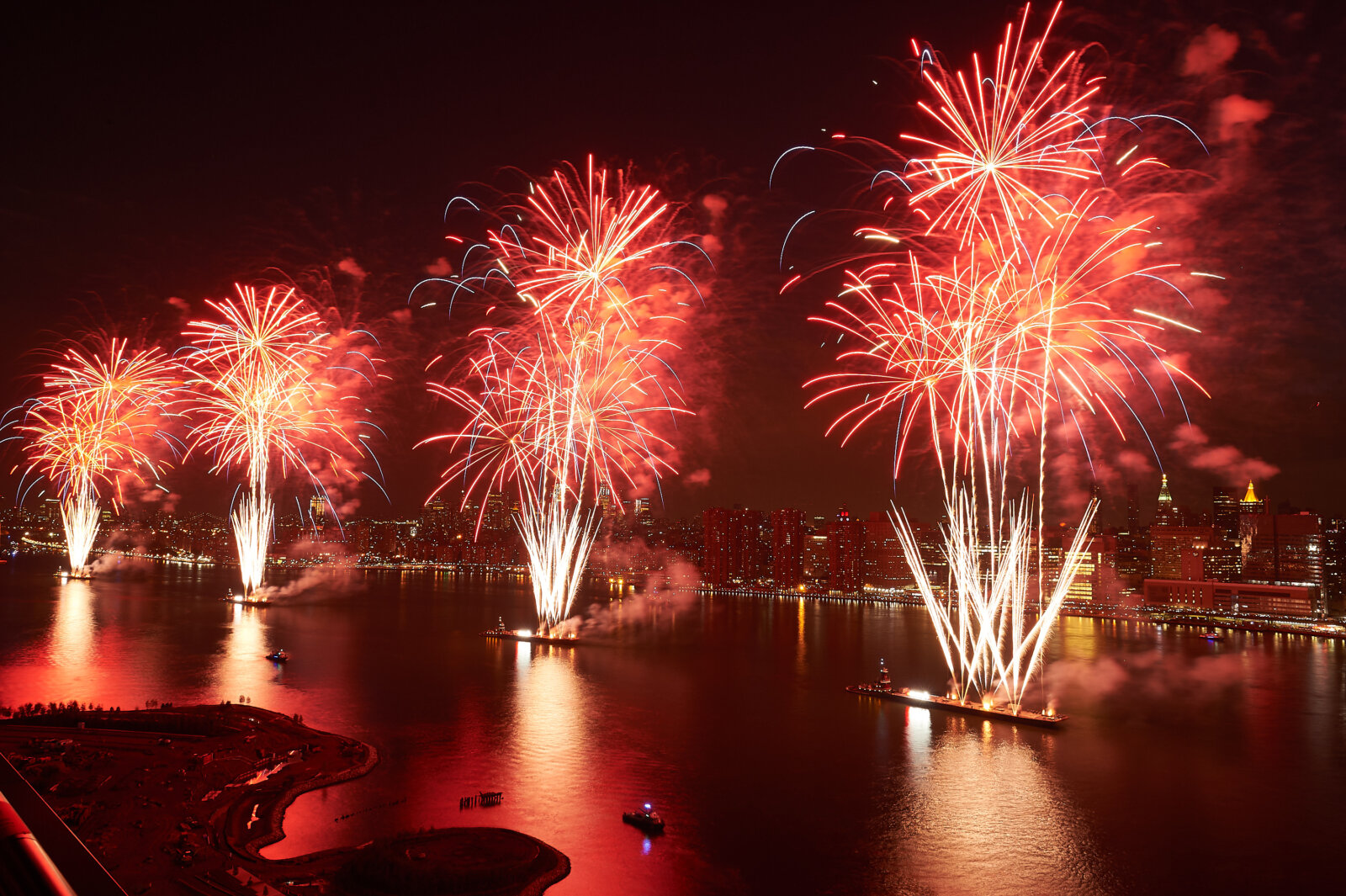 NYC Prepares for July Fourth Fireworks Celebration