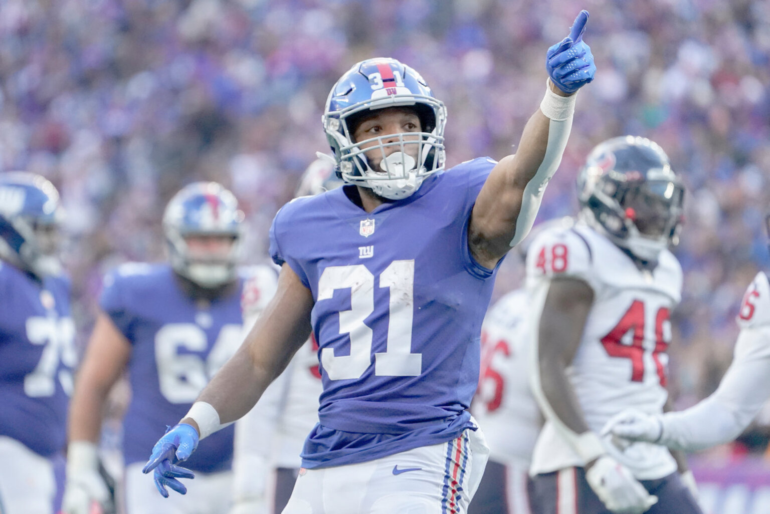Giants focus on building complete running back group, with Saquon ...