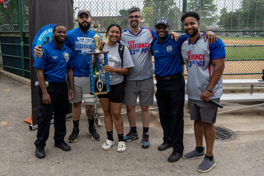Bronx’s 43rd Precinct Blue Chips softball team wins championship ...