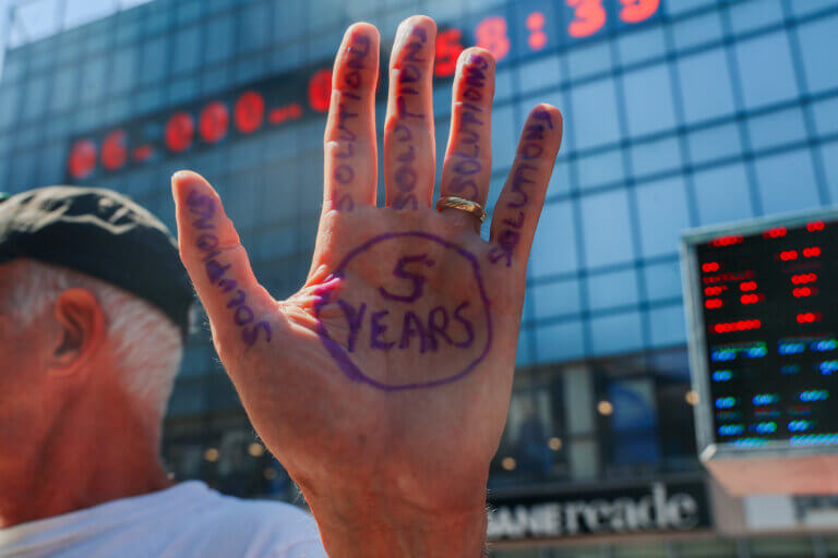Union Square Climate Clock’s Message on Future Action