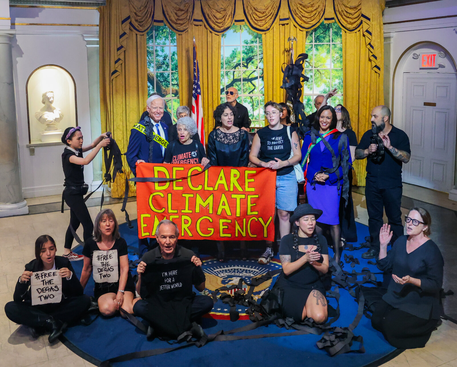 Union Square Climate Clock’s Message on Future Action