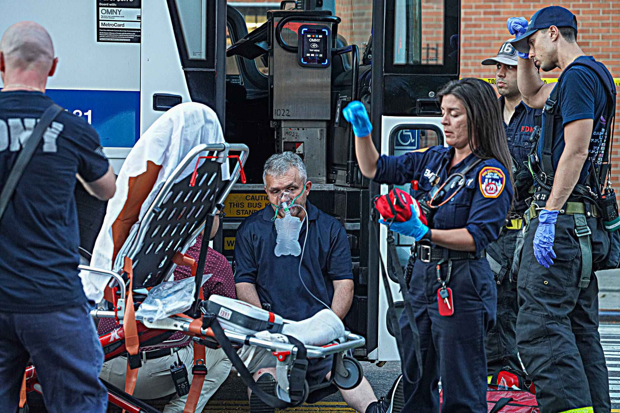 Manhattan bus crash leaves 32 people hospitalized, dozens more ...