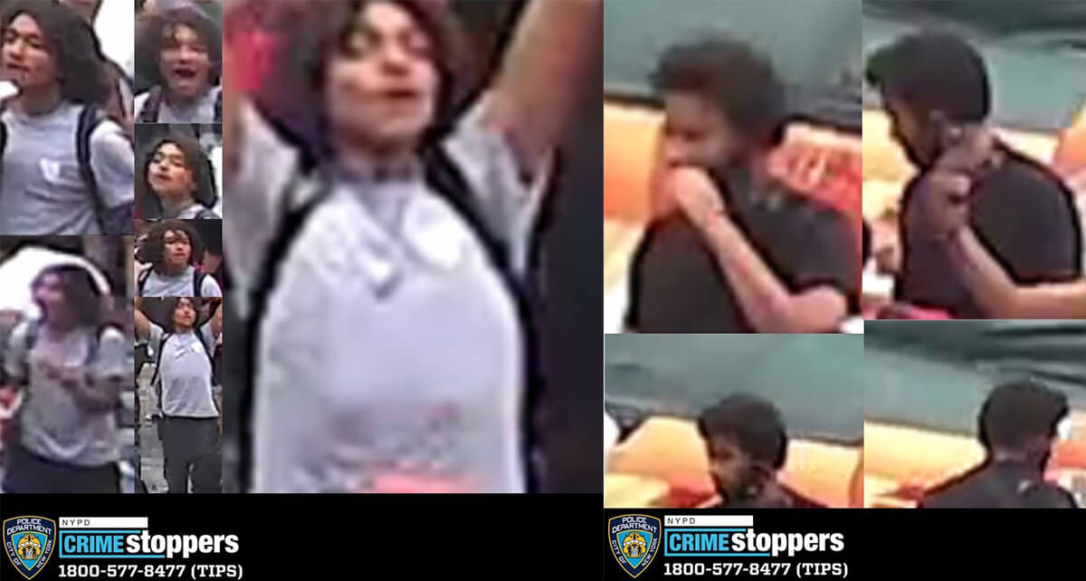 NYPD seeks suspects in Union Square riot cop assault
