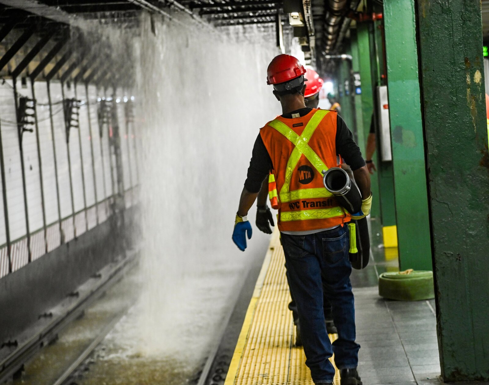 Times Square Deluge: Water Main Rupture Causes Chaos