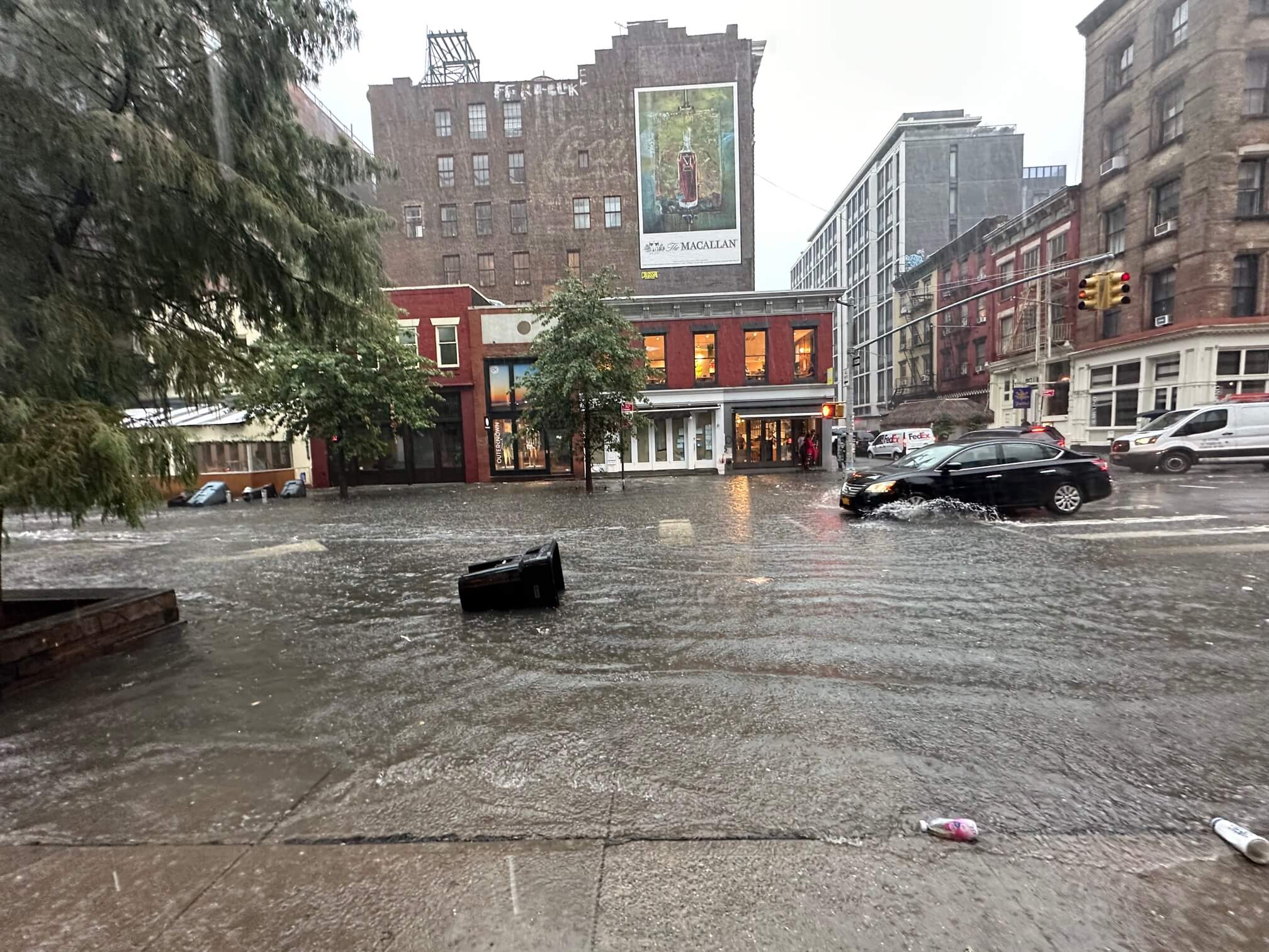 NYC Faces Major Flooding from Heavy Rainfall