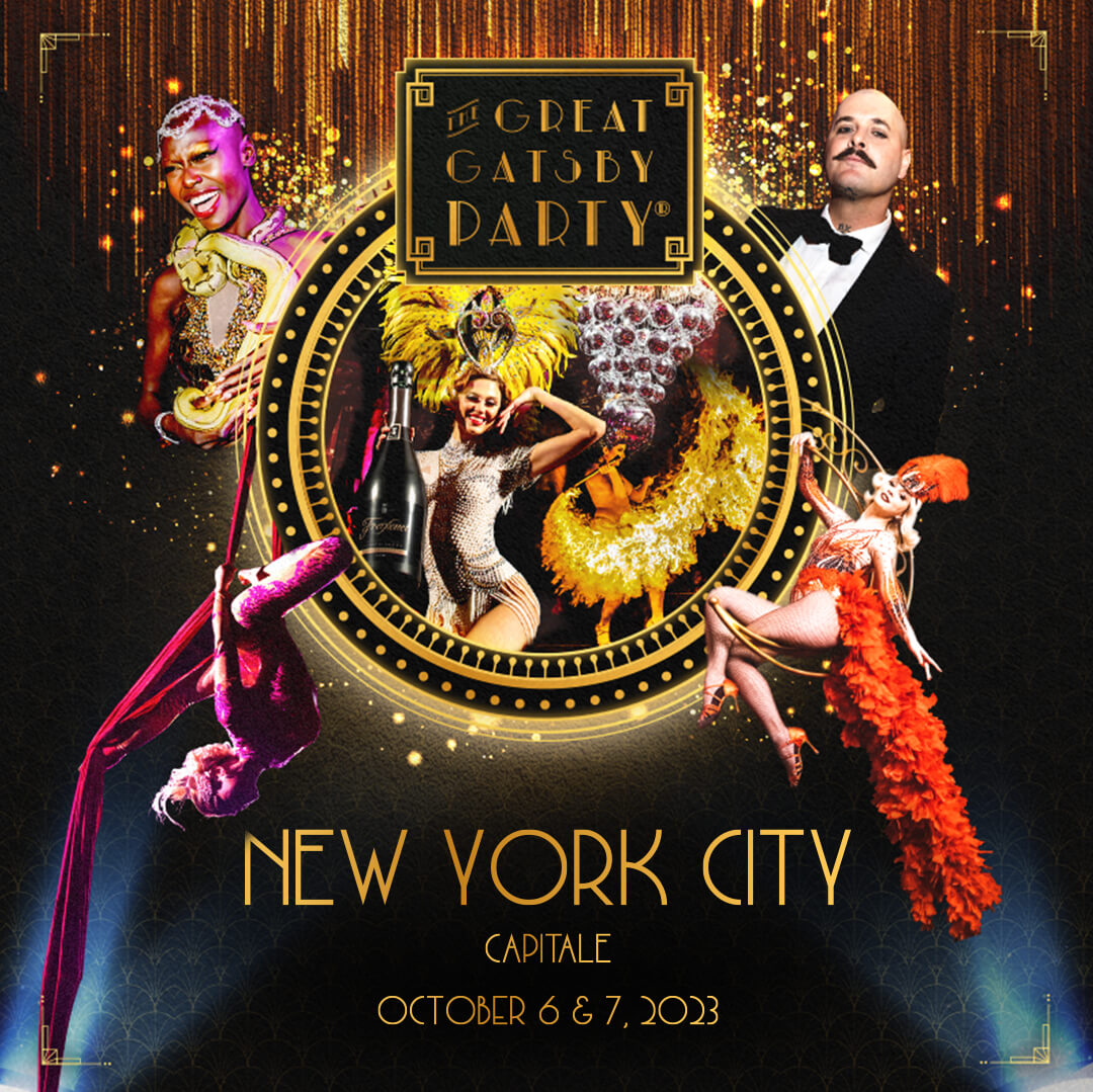 ‘The Great Gatsby Party’ coming to NYC for larger-than-life two-night ...