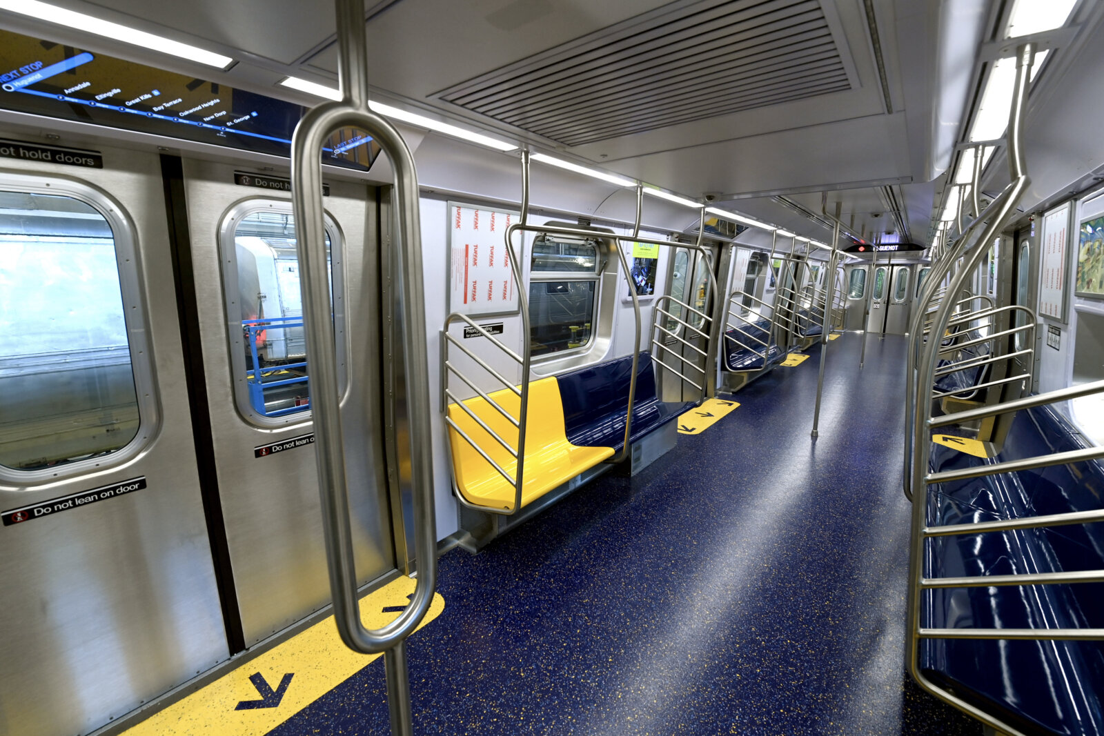 MTA Unveils New R211 Train Cars for Staten Island Railway