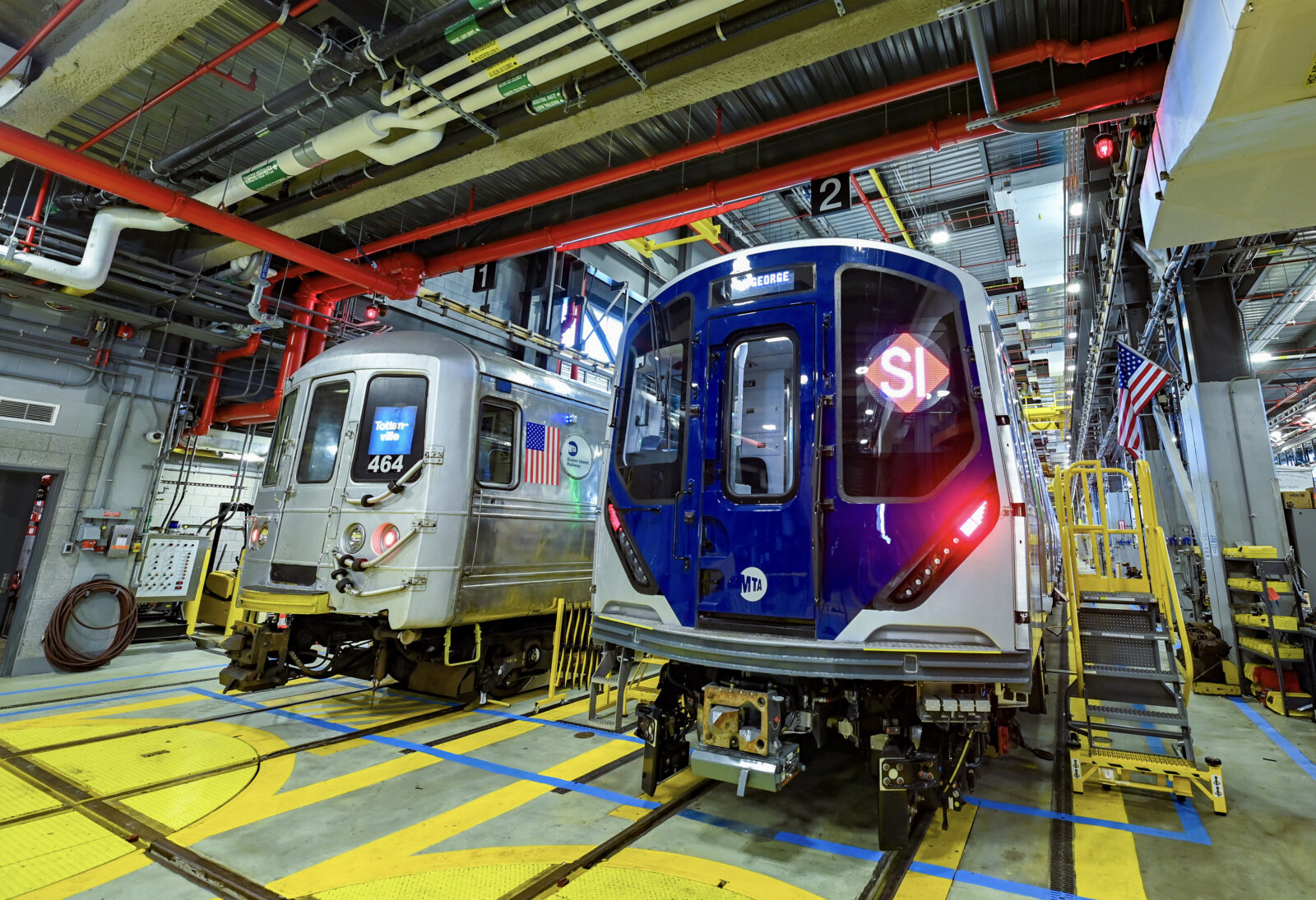 MTA Unveils New R211 Train Cars for Staten Island Railway
