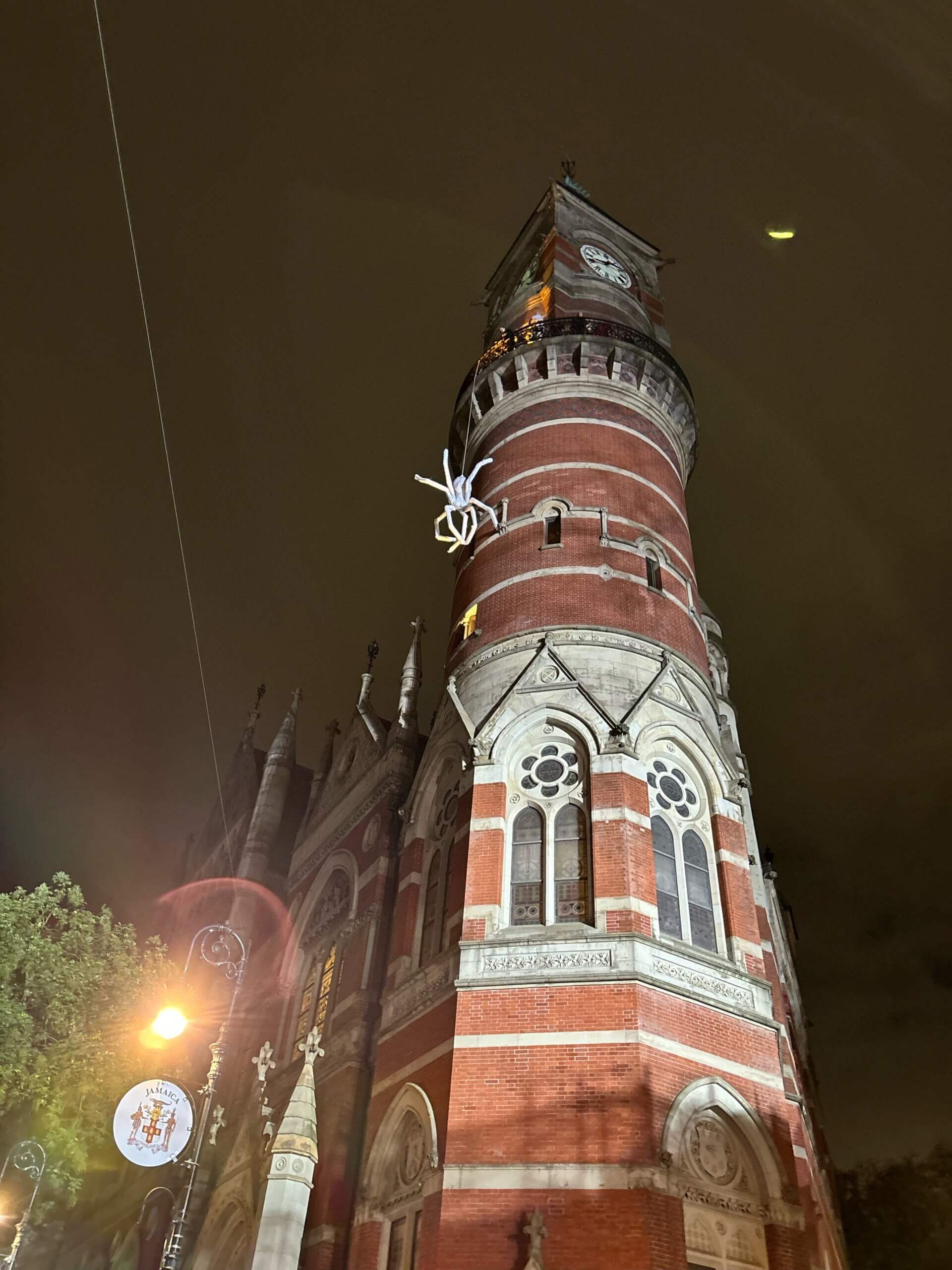 Meet the giant spider that appears on the Jefferson Market Library ...