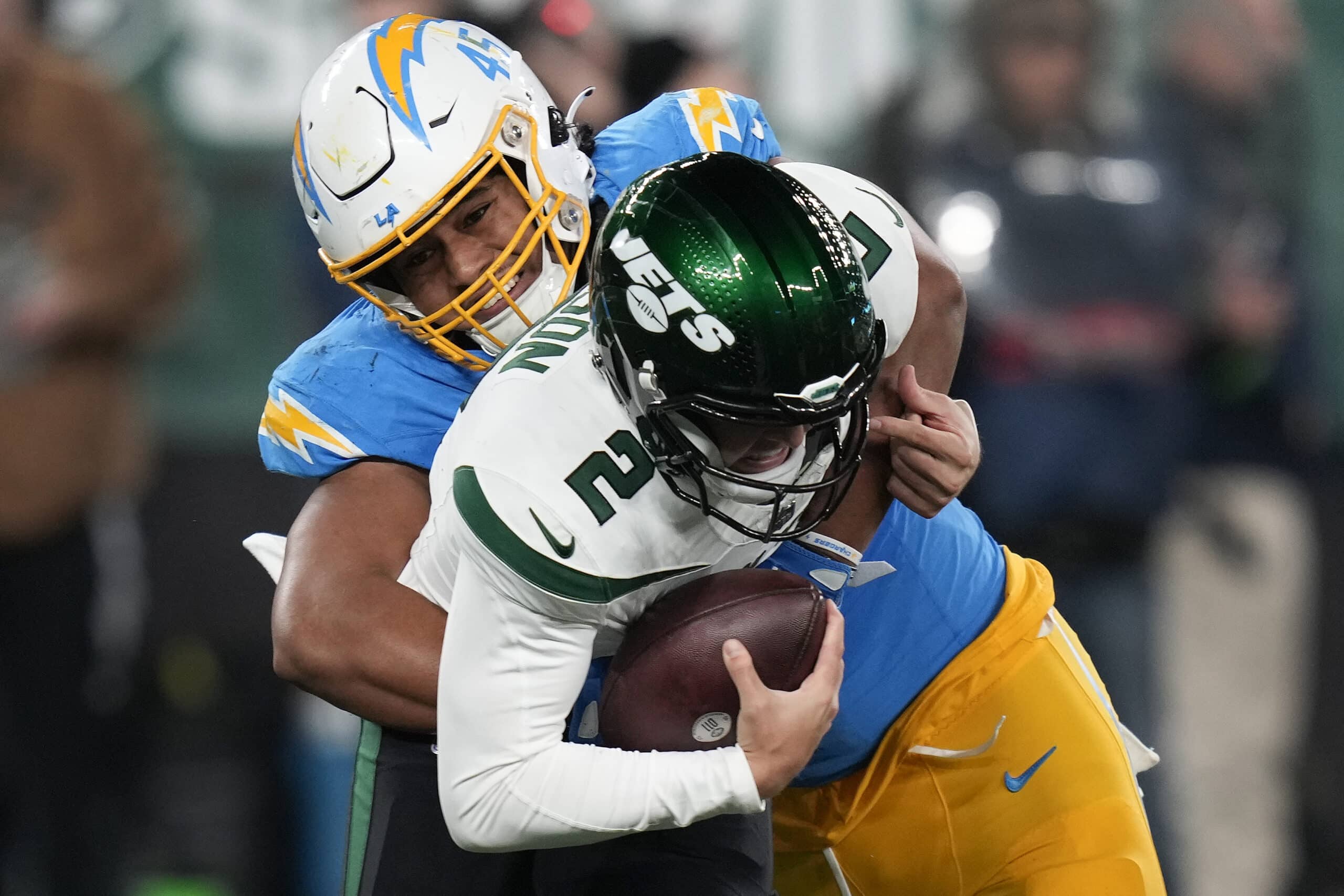 10 Awards in Jets uninspiring 27-6 Monday Night loss to Chargers ...