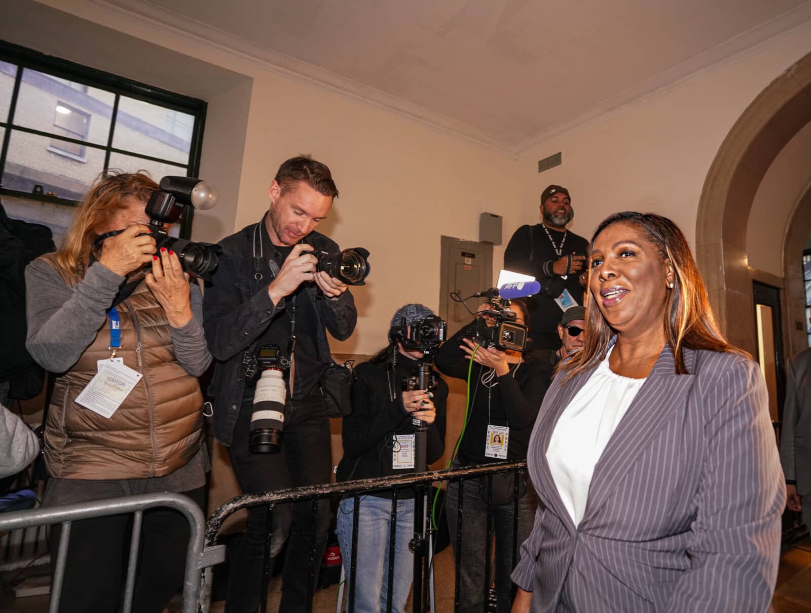 His lips are sealed: Trump uncharacteristically quiet after judge scolds him on the witness ...